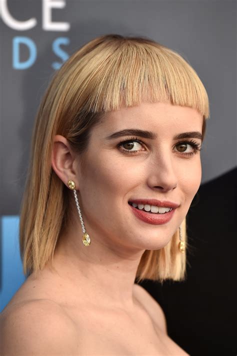 Emma Roberts Short Brown Hair