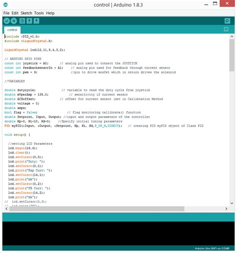 Screenshot Of Arduino Ide Gui Download Scientific Diagram