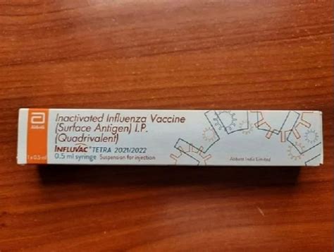Inactivated Influenza Vaccine Influvac Tetra At ₹ 1450piece