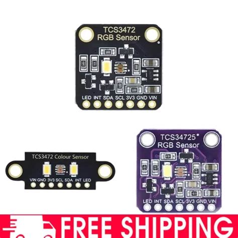Tcs34725 Rgb Color Detector Sensor Module Iic 33v5v Useful For