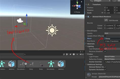 Blender Exported Fbx Imvisible In Unity Runity