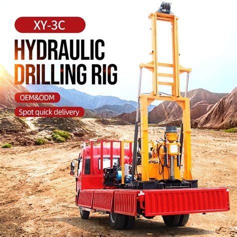 High Efficiency Drilling Depth Hydraulic Drilling Rig Suitable For