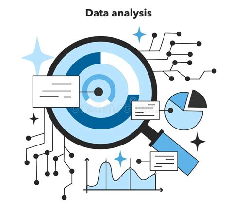 Data Analysis Artificial Neural Network Application Stock Vector Illustration Of Information