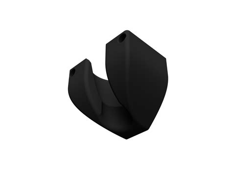 Wall Mounted Bracket For Managing Microphone Stands By Mortenhauan