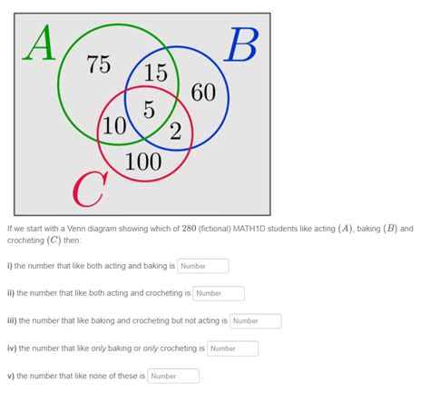 Solved For Two Sets A And B The Inclusion Exclusion