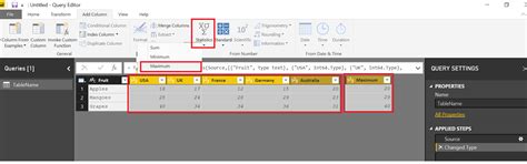 Finding The Column Name With Max Or Min Value Power Bi And Excel Are Better Together