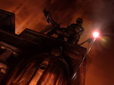 Craig Mullins Marathon Bad Tag Gun Minigun Security Officer Staff Weapon Image View