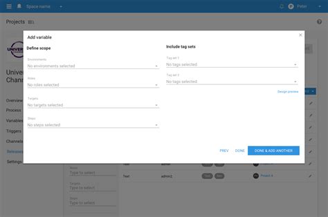Variable Editor Redesign RFC Octopus Deploy