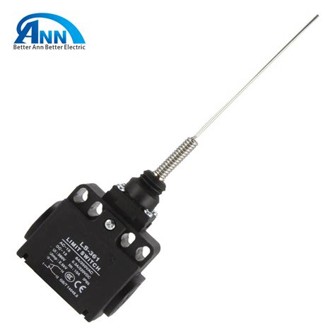 Ls 361 Quick Action Metal End Spring Rocker 10a 250vac Whisker Type Limit Switch China Limit