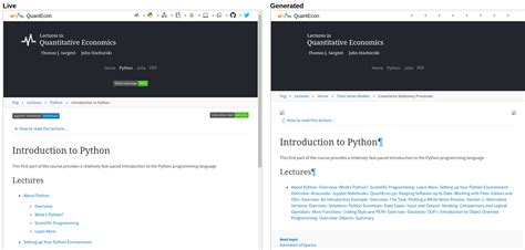 index pages are currently not supported · issue 45 · quantecon lecture source py · github