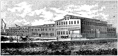 미국 매사추세츠 의 랜드 마크 및 회사의 골동품 삽화 이스트 캠브리지 보스턴 브리지 웍스 19세기에 대한 스톡 벡터 아트 및 기타 이미지 Istock