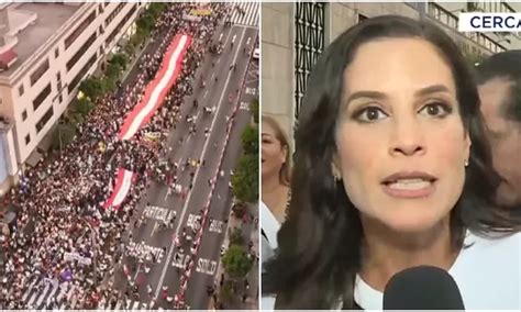 María Pía Copello Participó En ‘marcha Por La Paz