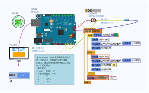 雕爷学编程Arduino动手做 光敏电阻模块 Makelog 造物记