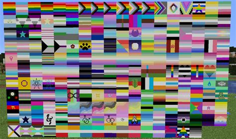 My Incredibly Gay Minecraft Mod Now Has 196 Pride Flags Added And I