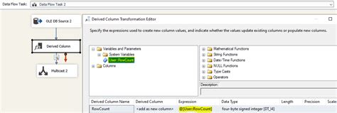 Ssis Data Flow Record Count Microsoft Qanda