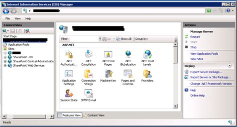 Integrating Aspnet Web Application In Iis