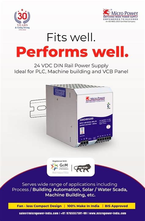 Micro Power Sanstar Microsystems Pvt Ltd On Linkedin Industrialautomation Smps Powersupply