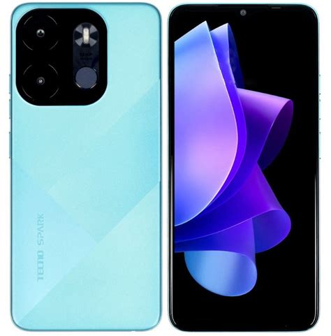 Смартфон Tecno 6 56 Spark Go 2023 64 ГБ 4895180793028 голубой купить по выгодной цене в