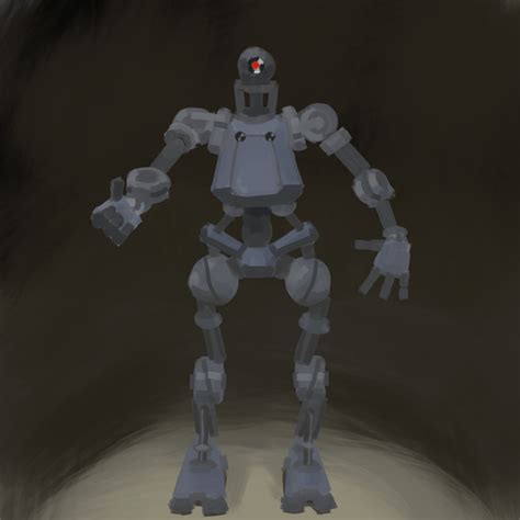 Humanoid Robot Simple Design Rdigitalart