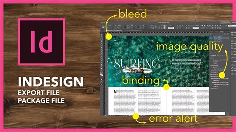 Indesign Cơ Bản Bài 5 Xuất File Export And Package File Youtube