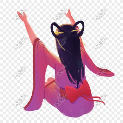 여자의 초상화 Png 일러스트 및 벡터 이미지 무료 다운로드 Lovepik