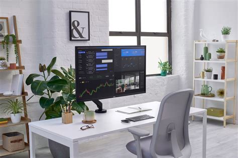 colebrook bosson saunders designs flexible high load monitor arm