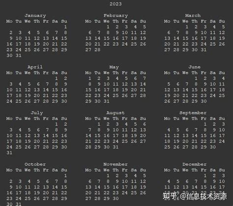 在Python中打印输出日历的多种方法 知乎