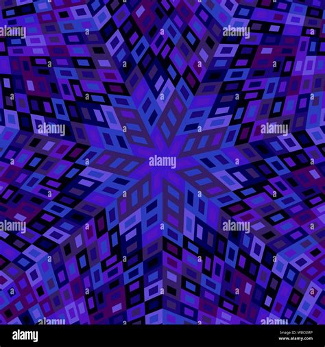 Radial Tiled Mosaic Background Abstract Circular Colorful Hypnotic