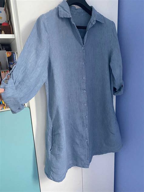 Дълга рокля риза за плаж размер ХЛ гр София Студентски град • Olx Bg