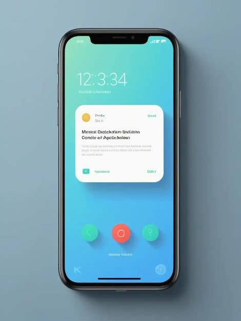 Push Notification Template Mockup Image Ideas Premium Ai Generated Image