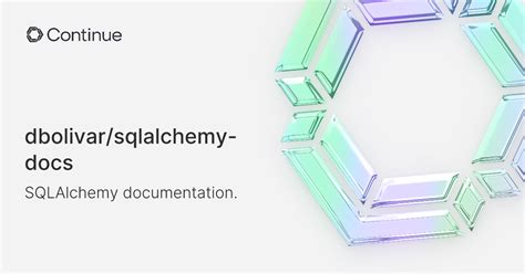 dbolivar sqlalchemy docs