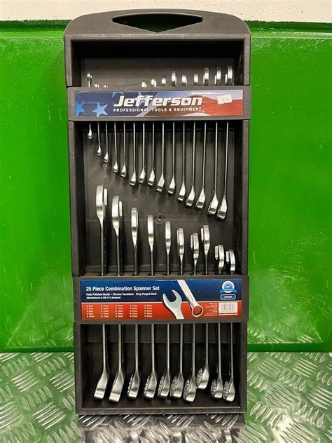 Jefferson 25 Pc Combination Spanner Set