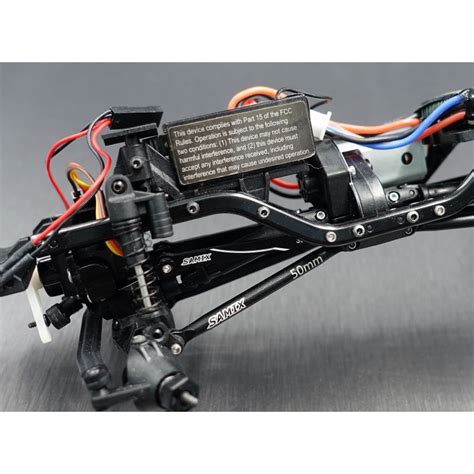 Samix Rc Scx24 6668e 39 Scx24 Alum 4 Link Servo Mount For Emax Servo Use Together With 39mm