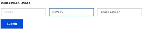 Moderation State Buttons Widget Drupal Org