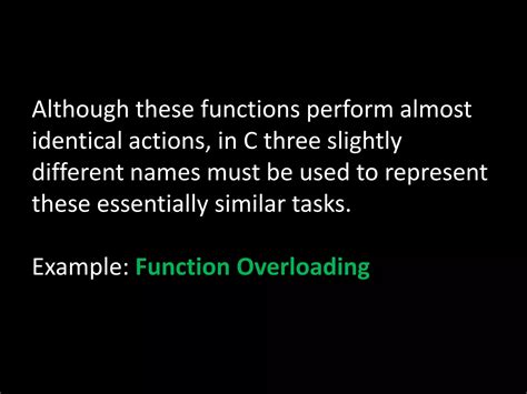 Function Overloading Pptx