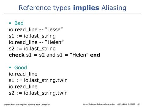 Objects Classes And Adts Reference Vs Expanded Types Ppt Download