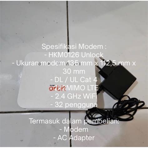 Jual Modem Router Orbit Star Lite Tsel Second Shopee Indonesia