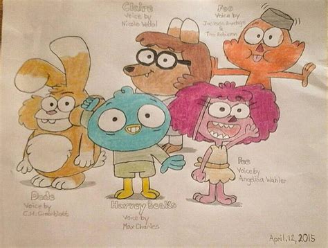 Harvey Beaks Cast Members By Bryanvelasquez87 On Deviantart
