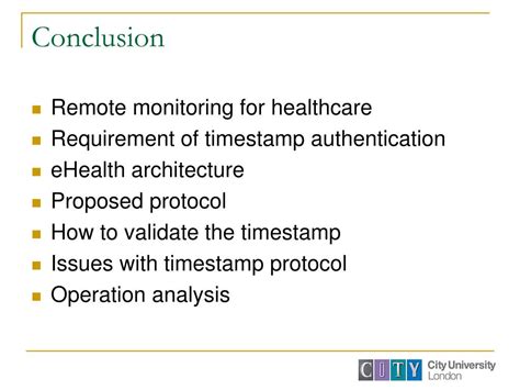 Ppt Timestamp Authentication Protocol For Remote Monitoring In