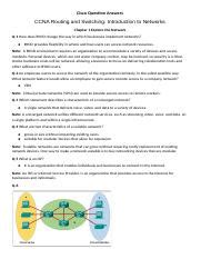 Cisco Question Answers Docx Cisco Question Answers CCNA Routing And Switching Introduction To