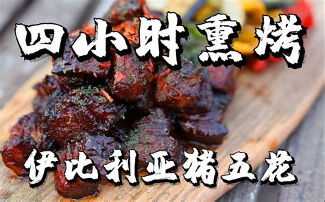 熏烤猪五花香真香比红烧肉还香非常的香 哔哩哔哩 bilibili