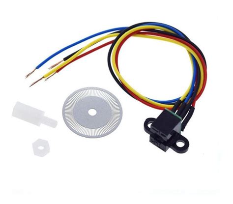 Sensor Velocidad Encoder Rueda Metálica 100ppr Arduino Electronicas