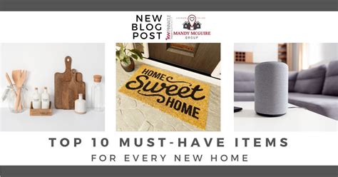 Ts For Homeowners Top 10 Must Have Items For Every New Home