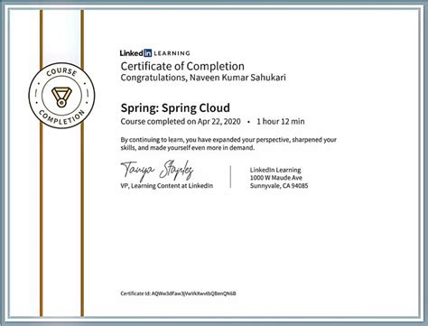 Naveen Kumar Sahukari On Linkedin Successfully Completed 😀