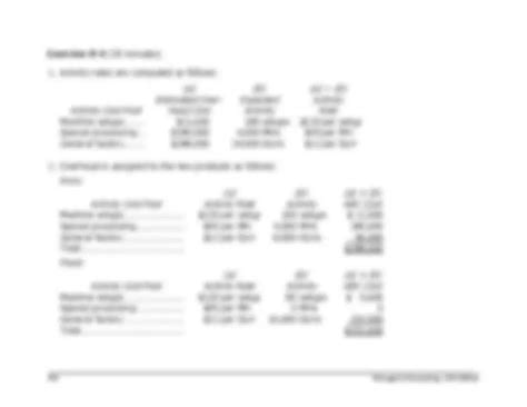 Chapter 8 Solution Manual For Managerial Accounting Garrison