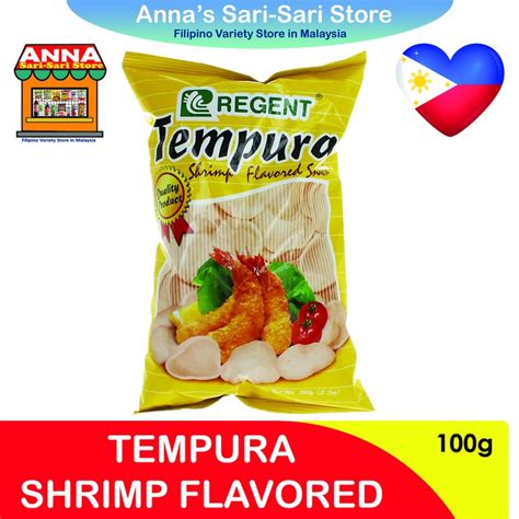 Regent Assorted Tempura Labzter Chicken Teriyaki Flavored Snacks 100