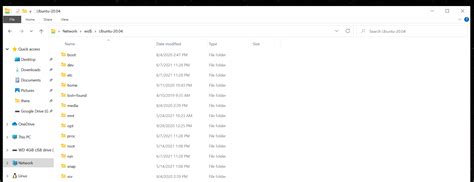 Cant Access Wsl2 Ubuntu 2004s File System By Wslubuntu 2004