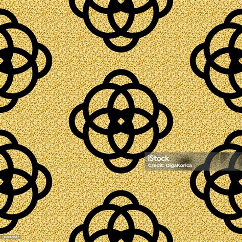 아랍어 이음새가 없는 무늬 블랙 골드 쉬머 컬러 럭셔리 타일 모자이크 아라베스크 대칭 글리터 스퀘어 패턴 디자인 검은색에 대한