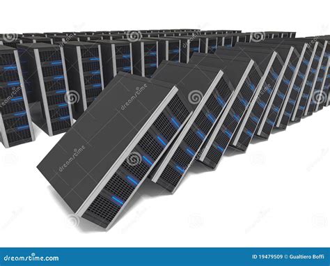 Server Problem Stock Illustration Illustration Of Server 19479509