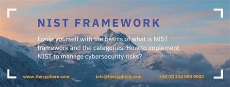 What Is NIST Framework In Risk Management How To Implement